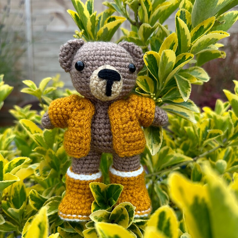 Darwin the Bear (CROCHET PATTERN) [english Pdf Download Amigurumi Teddy ...