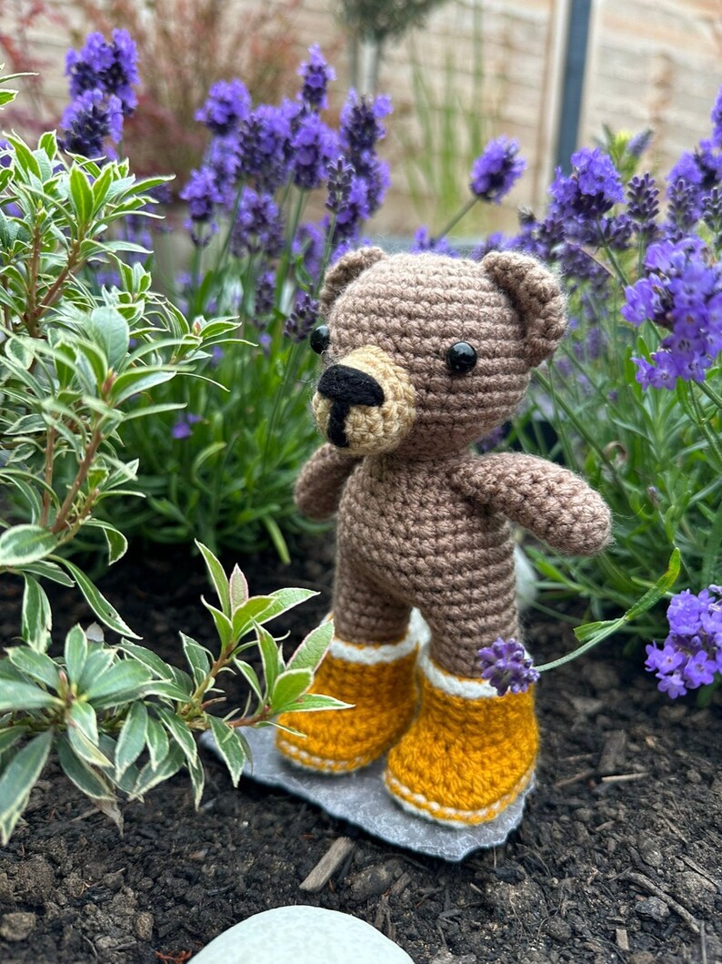 Darwin the Bear (CROCHET PATTERN) [english Pdf Download Amigurumi Teddy ...