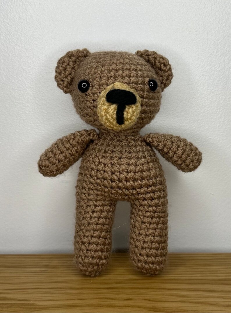 Darwin the Bear CROCHET PATTERN english Pdf Download Amigurumi Teddy ...