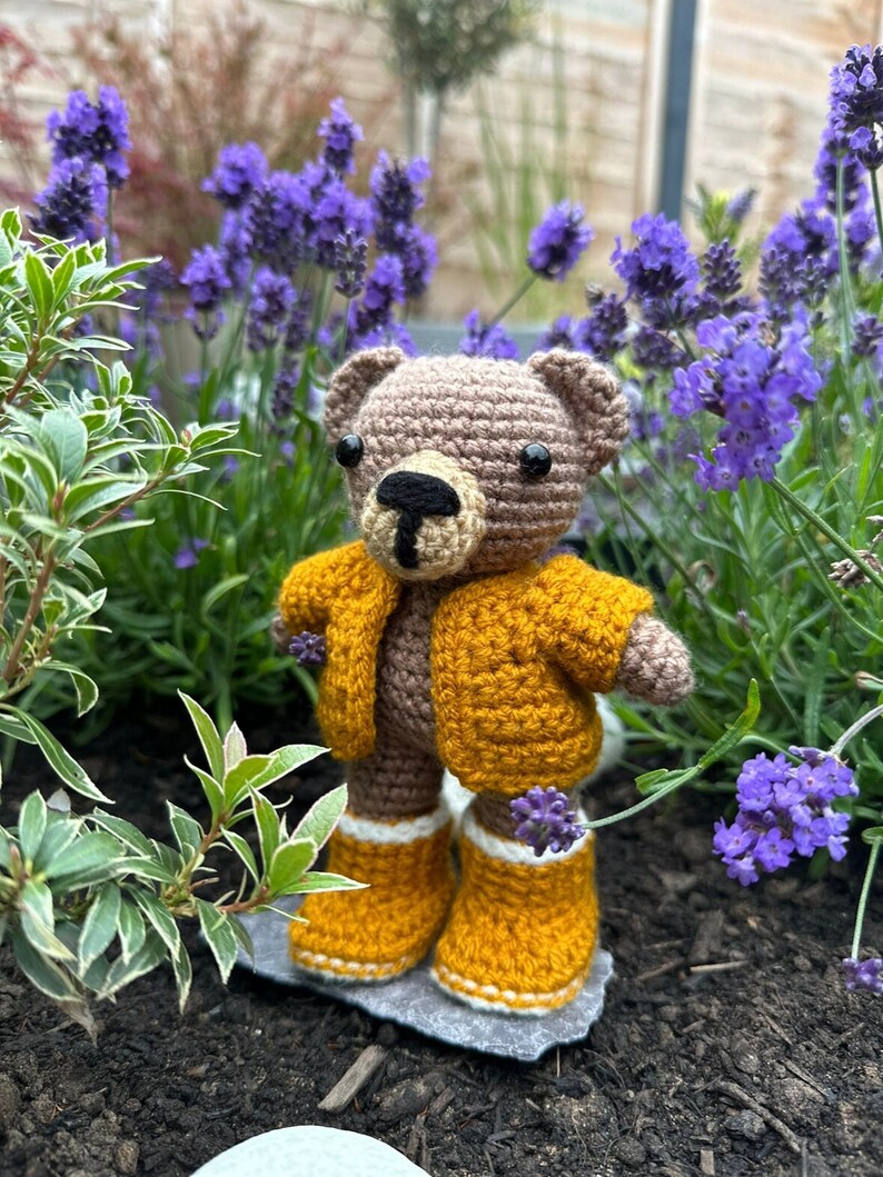 Darwin the Bear (CROCHET PATTERN) [english Pdf Download Amigurumi Teddy ...