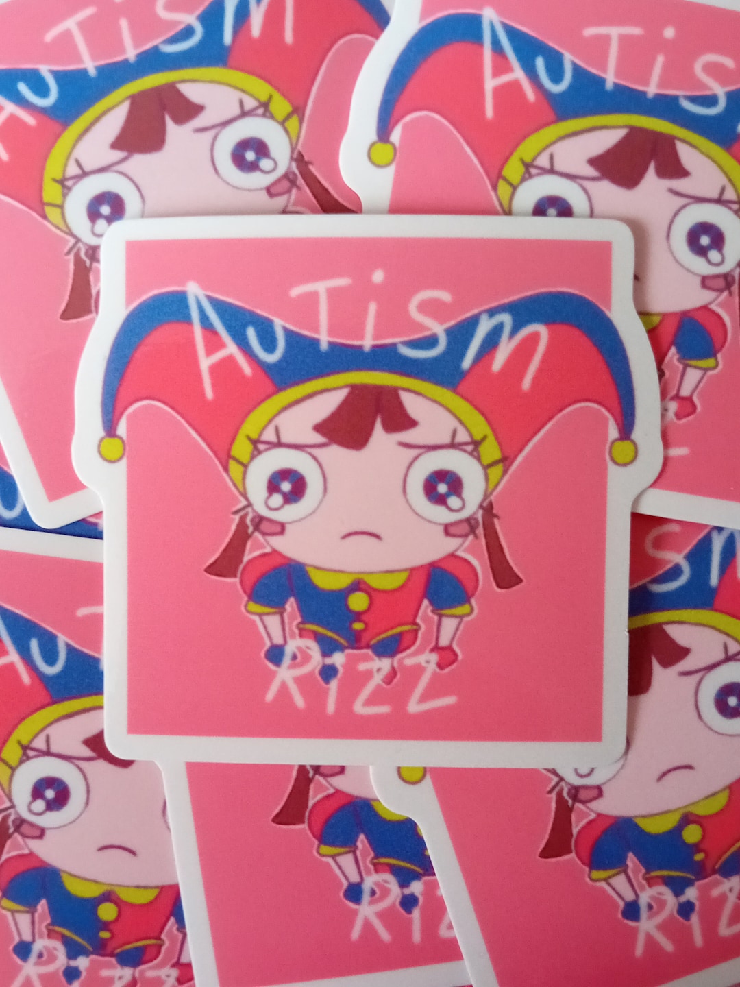 Pomni the Amazing Digital Circus Stickers - Etsy