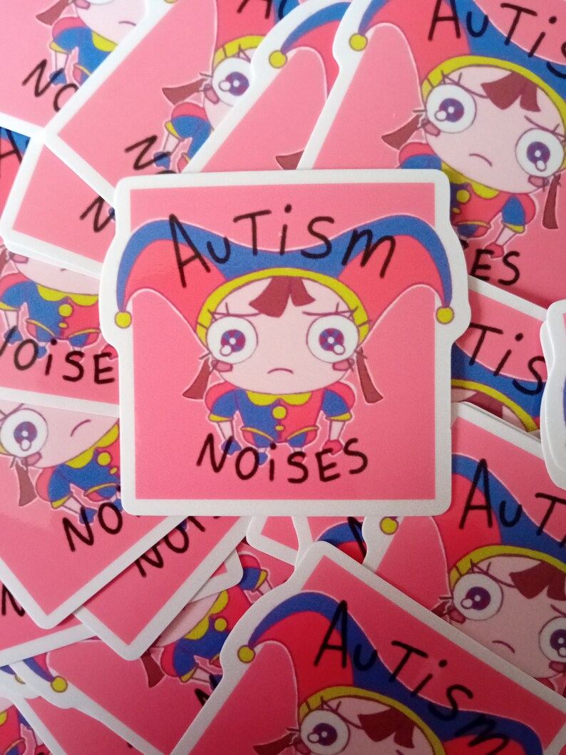 Pomni the Amazing Digital Circus Stickers - Etsy