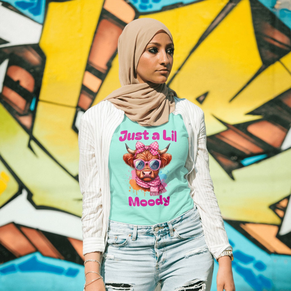 Funny Highland Cow Png Diva Cow Png Moody Png Cute Highland Cow Svg ...