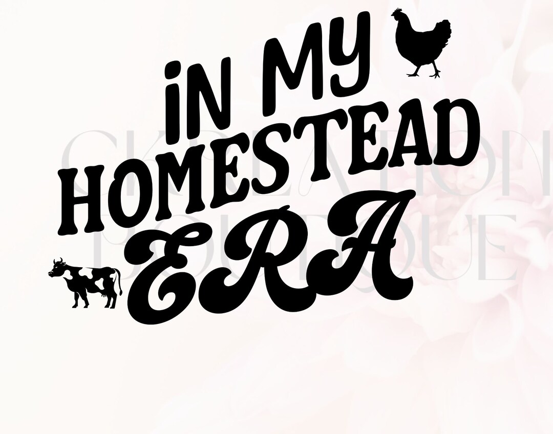 Homestead PNG Clip Art Sublimation T-shirt Design Digital Download Gift ...