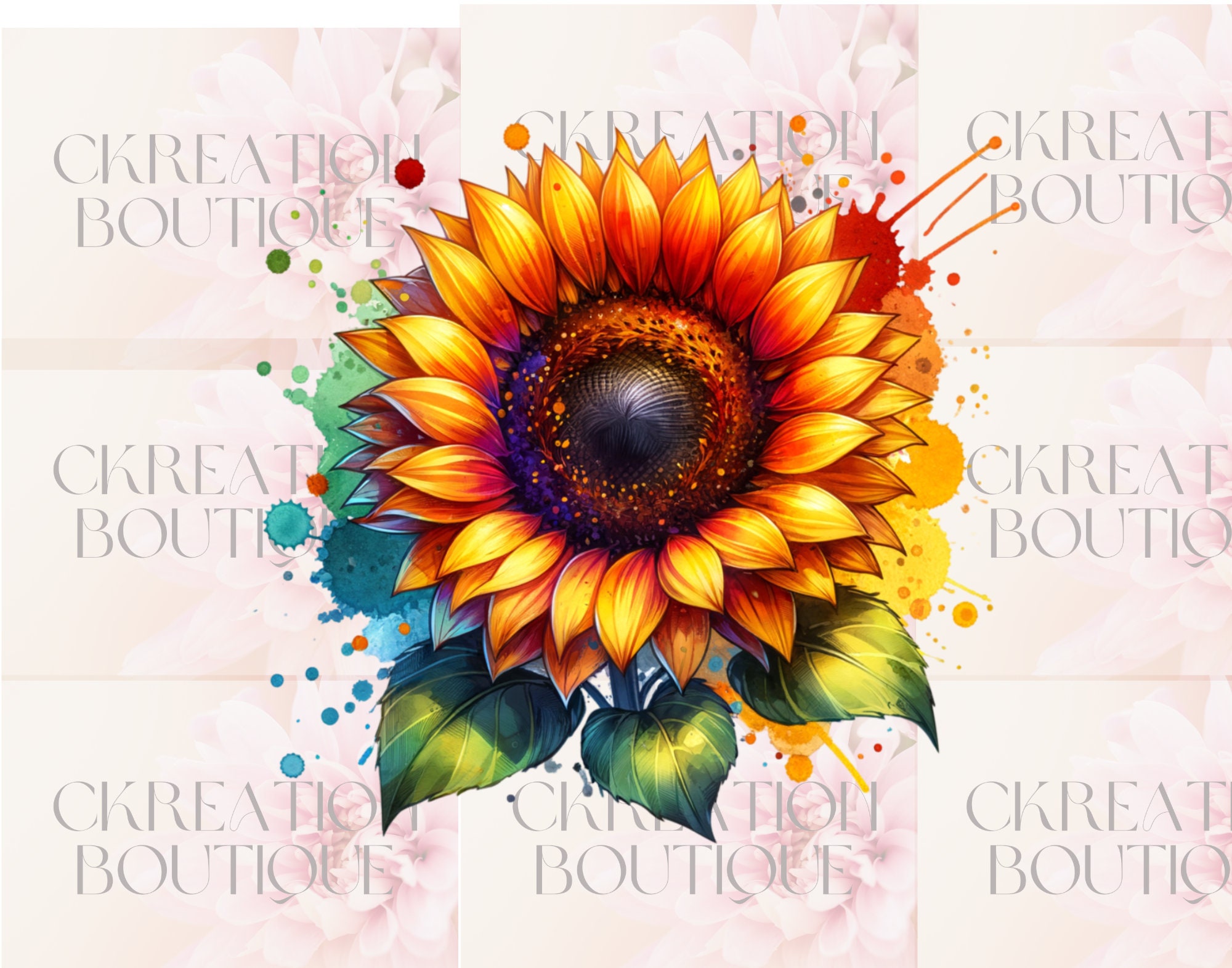 Summer Clipart Bundle PNG Sublimation Summer Watercolor Clipart ...