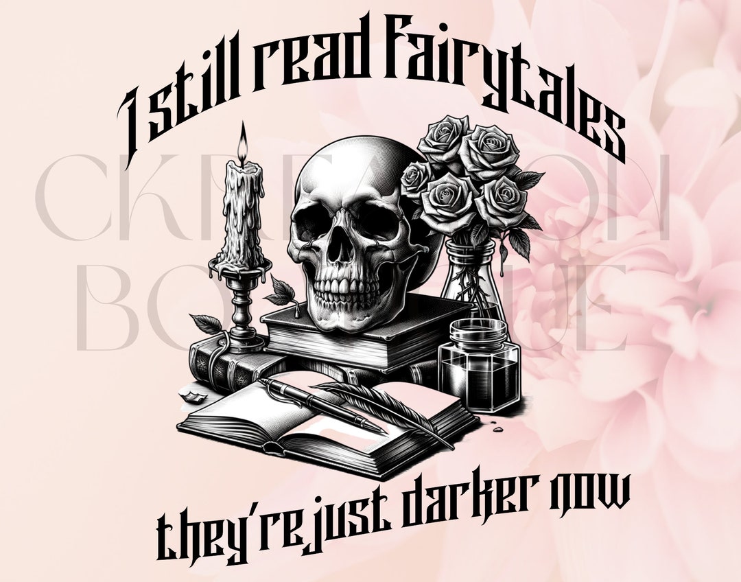 Dark Romance Png Dark Fantasy Svg Book Lover Png Book Lover Gift Svg ...