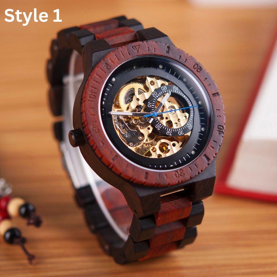 Wooden Watch, Personalized Watch for Men, Custom Wood Watch, Watches ...