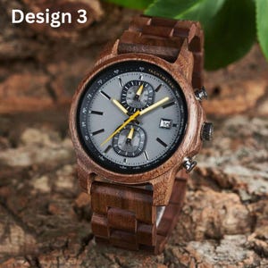 Wooden Watch, Personalized Watch for Men, Custom Wood Watch, Watches ...