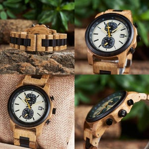 Wooden Watch, Personalized Watch for Men, Custom Wood Watch, Watches ...