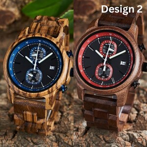 Wooden Watch, Personalized Watch for Men, Custom Wood Watch, Watches ...