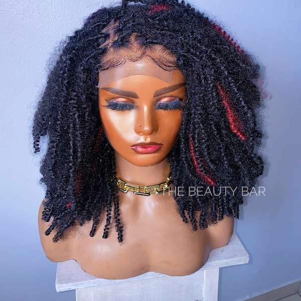 Short Kinky Twist Wigs - Etsy