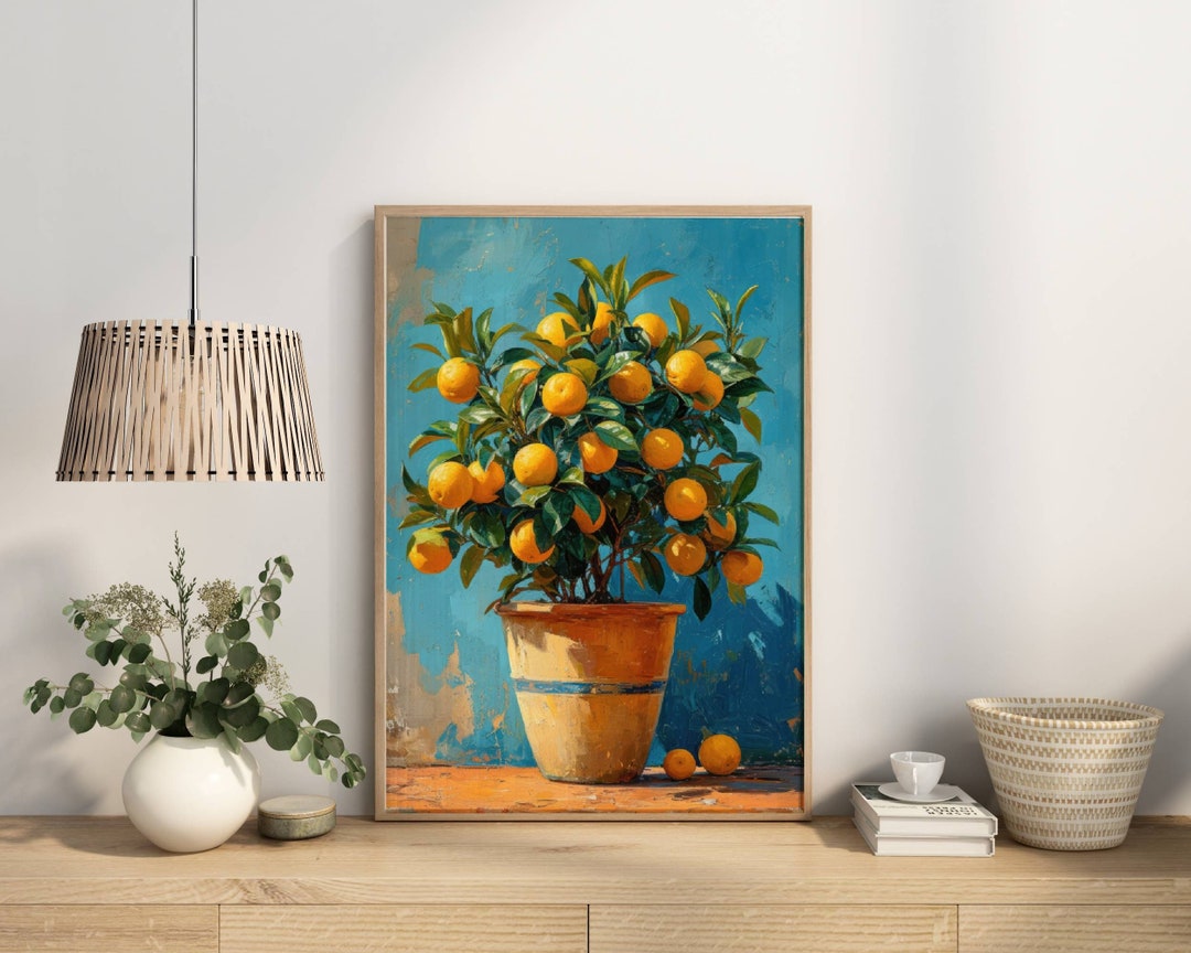 Lemon Tree Poster Lemon Tree Wall Art Lemon Tree Print DIGITAL DOWNLOAD ...