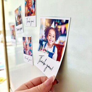 Thank You Card Magnets | Custom Photo Magnets | Photo Gift | for Him ...