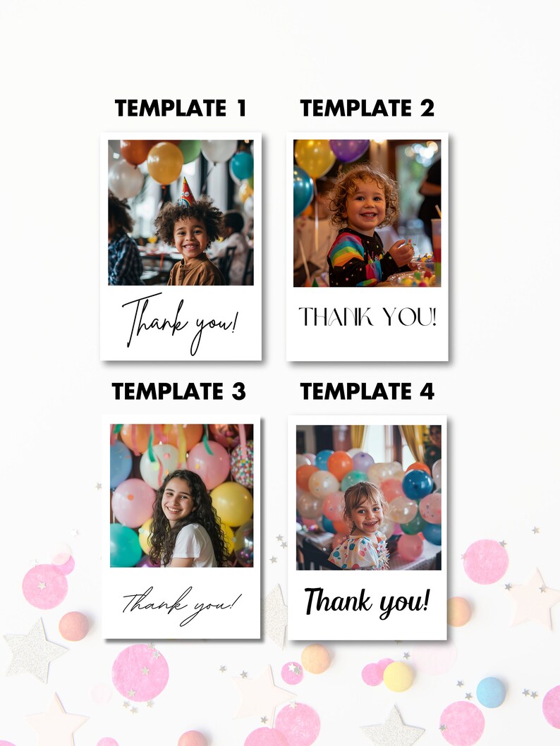 Thank You Card Magnets | Custom Photo Magnets | Photo Gift | for Him ...