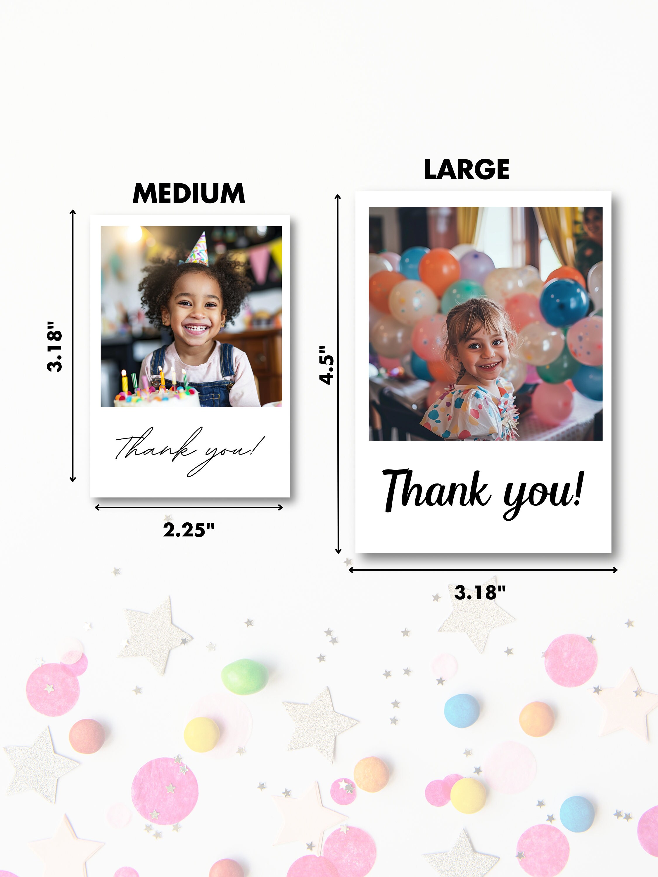 Thank You Card Magnets | Custom Photo Magnets | Photo Gift | for Him ...