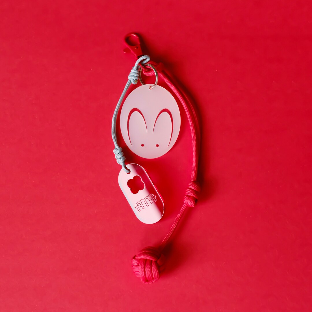 Rabbit Bag Charm Lucky Charm Keychain Fashion Bag Accessories Laser Cut ...