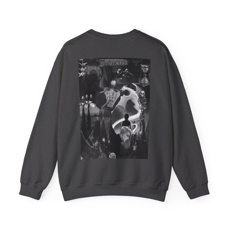 Manacled High Reeve Draco Paper Crane Crewneck Sweatshirt Handmade Gift ...