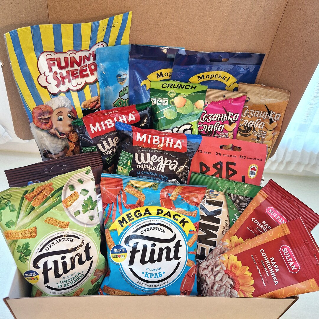 Ukranian Snack Box, Gifts From Ukraine, Souvenir From Ukraine, Made in ...