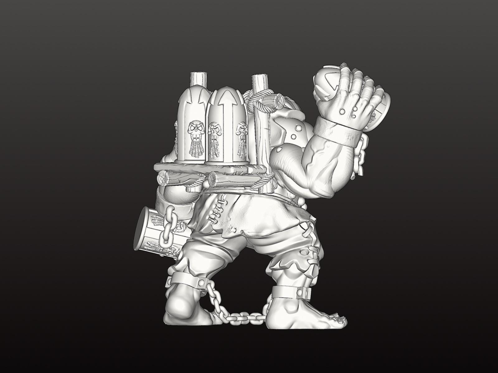 Evil Dwarf Army Ogre Slave Crew Member Fabelzel Remix - Etsy