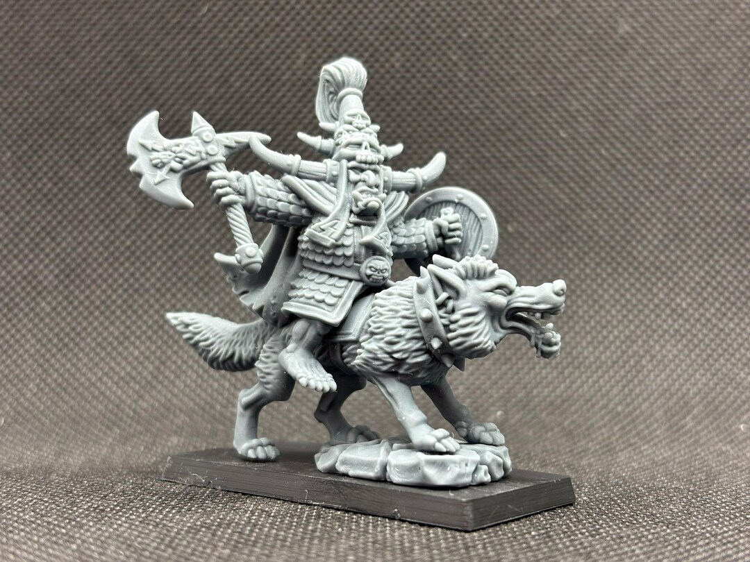Hobgoblin Khan Champion - Evil Dwarf Army - Etsy
