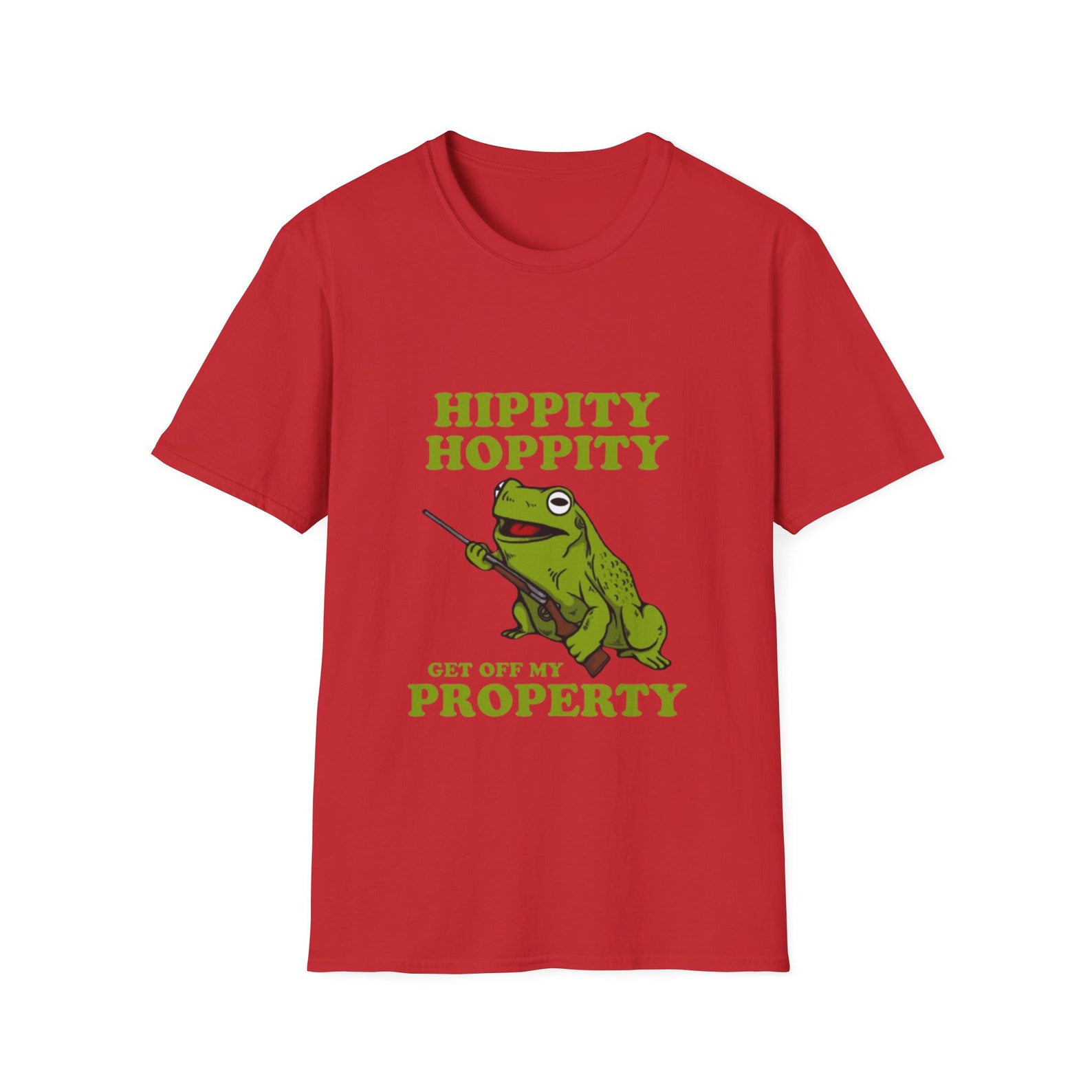 Hippity Hoppity Get off My Property T-shirt, Funny T-shirt , Funny Gift ...