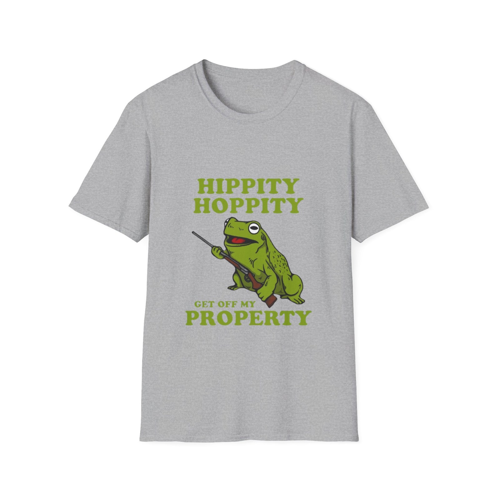 Hippity Hoppity Get off My Property T-shirt, Funny T-shirt , Funny Gift ...