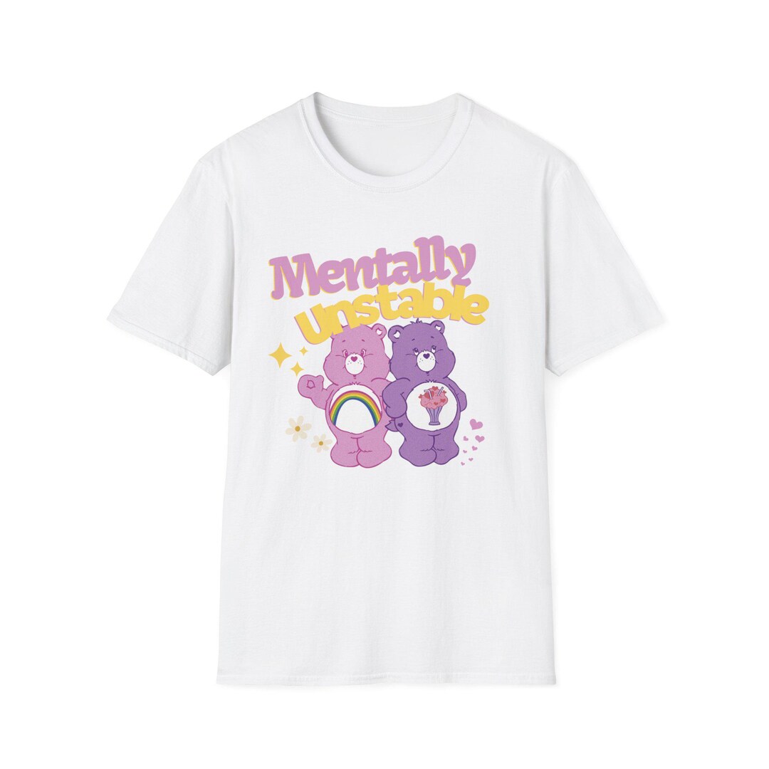 Mentally Unstable | Meme T-shirt | Gen Z T-shirt | Funny Meme Shirt ...