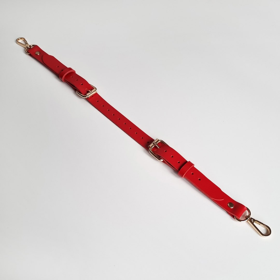 One 2-way Adjustable Leather Long Connector, 7 Colors Leather ...