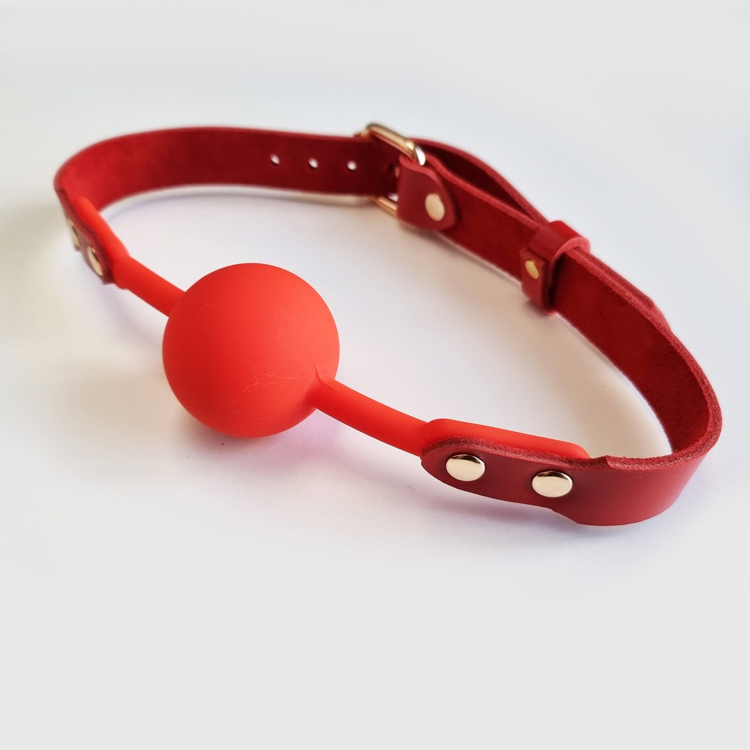 Open Mouth Gag Red Ball Gag Ball Gag Harness Mouth Gag Bondage Gag
