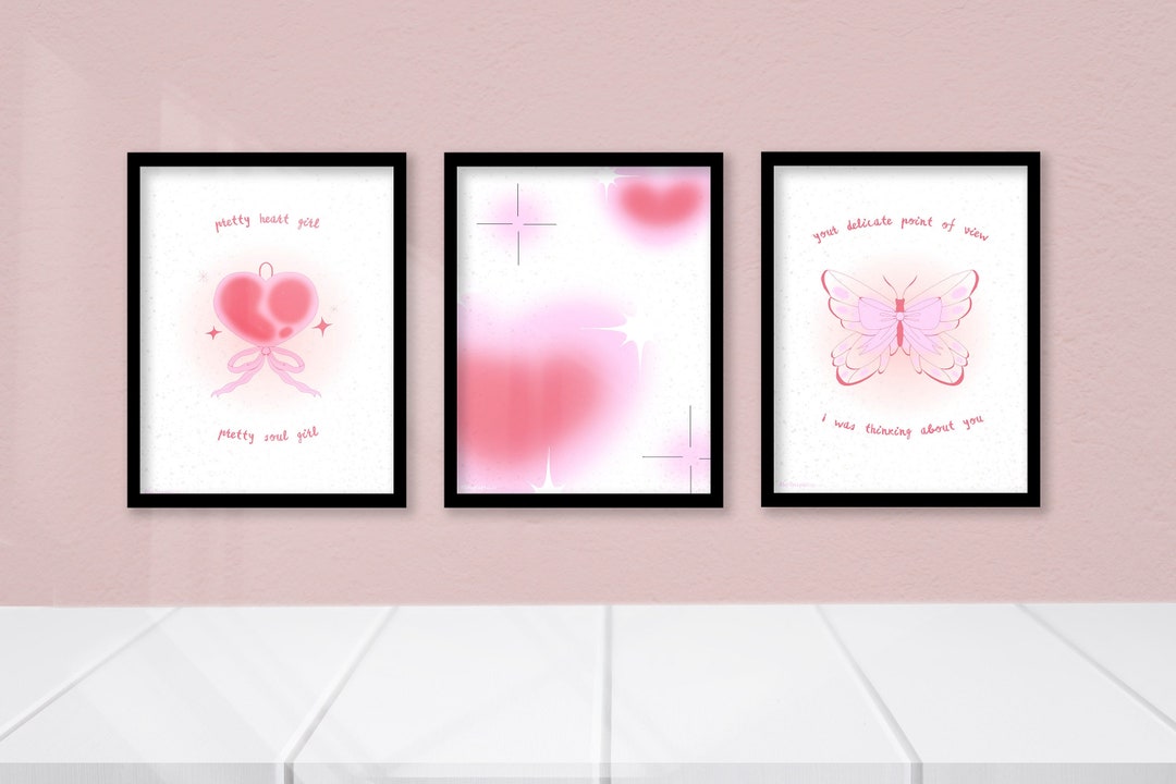 Coquette Posters Set A4 Digital - Etsy