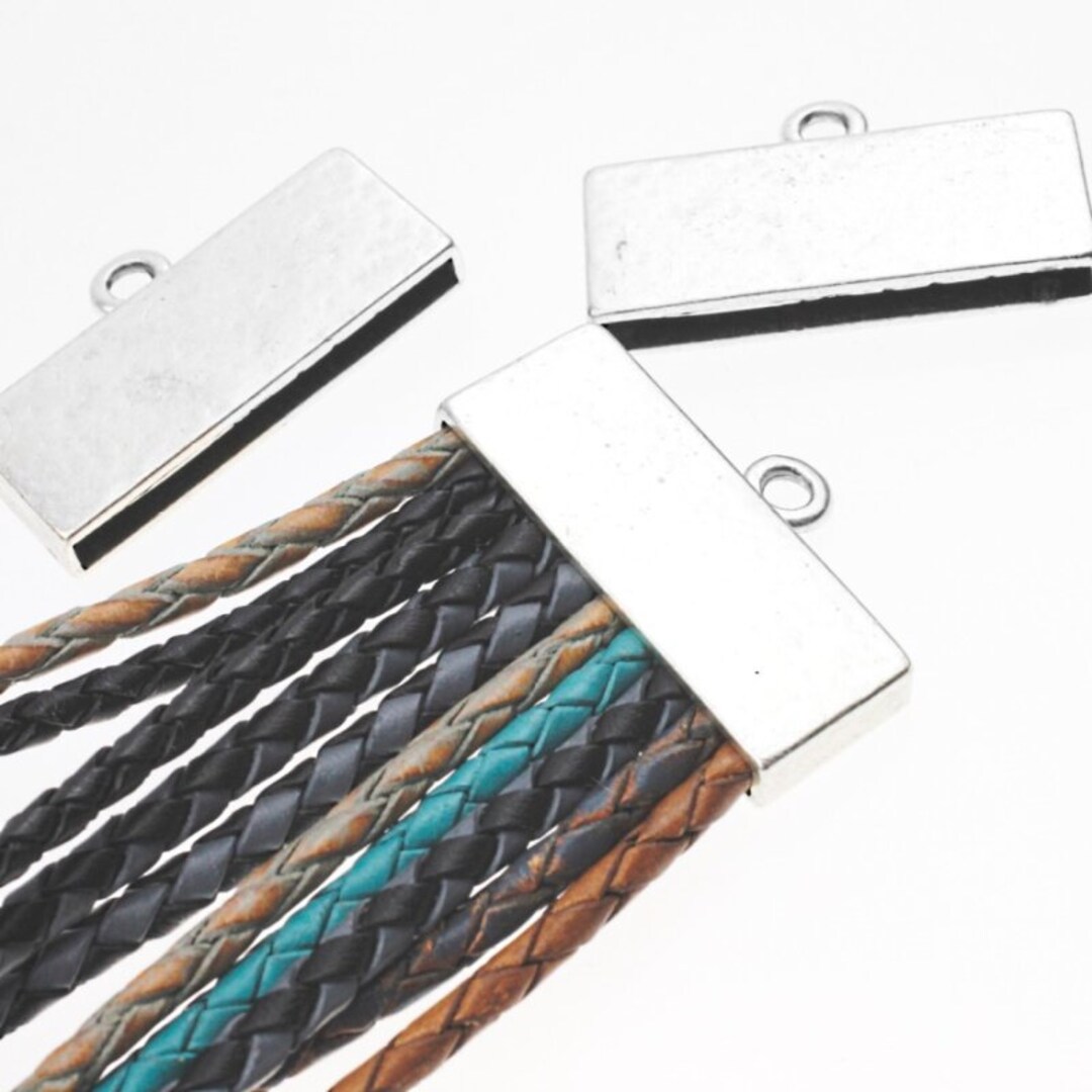 1 Cord End Caps, Bell End Cap for Leather, Necklace End Caps, Bracelet ...