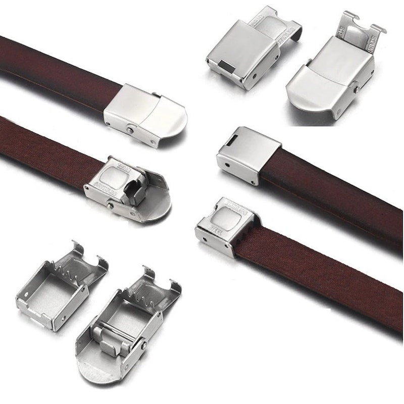 Leather Clasp - Etsy