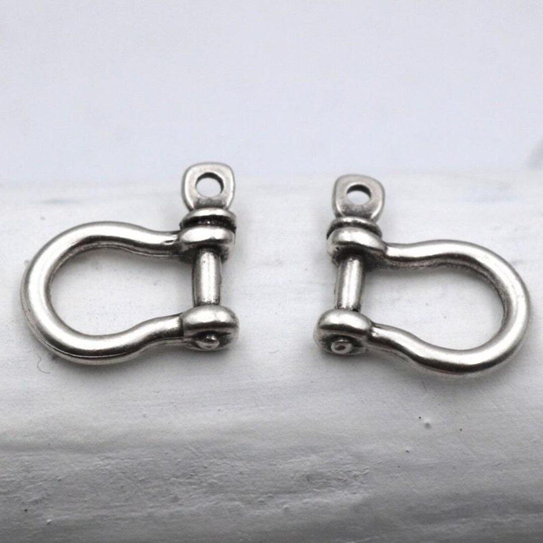 10 Ring Connectors, D-rings Clasp, No Screw Clasp for Paracord ...