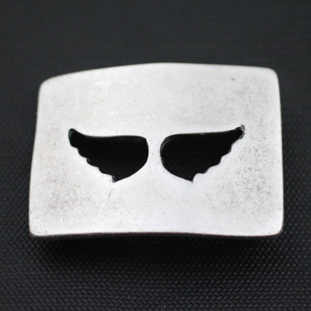 Angel Wings Belt Buckle, Angel Wings Accessory, Silver Plated Belt ...