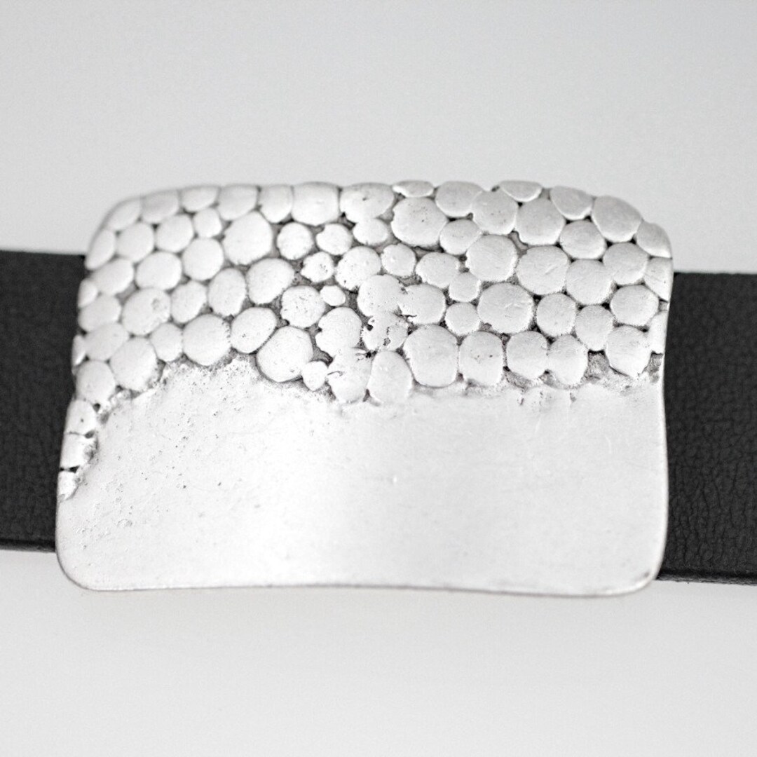 Silver Belt Buckle, Bubble Belt Buckle, Rectangle Belt Buckle, Boho ...