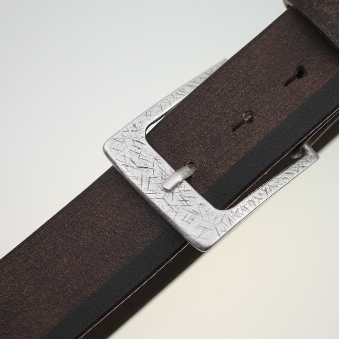 Antique Silver Rectangle Belt Buckle: Zamak Casual Belt Accessory ...