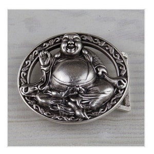 Buddha Gautama Belt Buckle, Spiritual Meditation Handmade Artisan ...