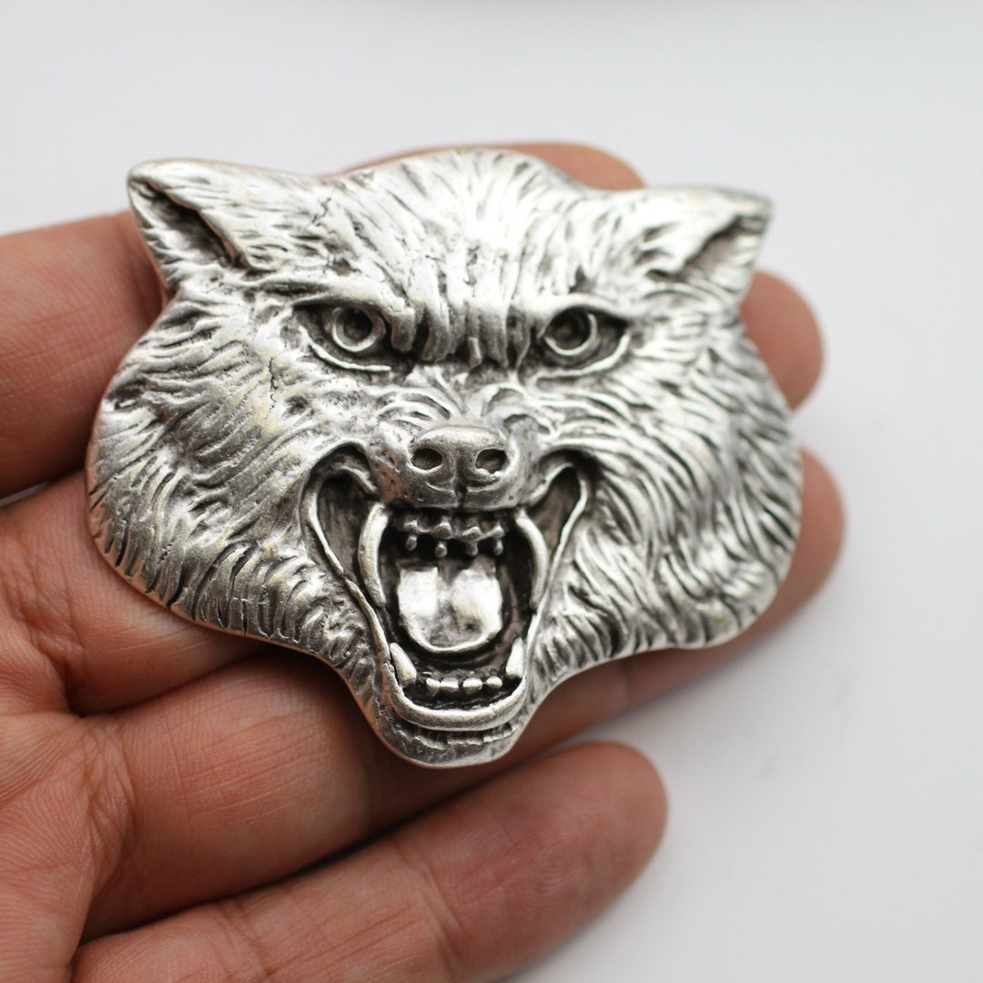 Wolf Belt Buckle, Animal Belt Buckle, Wild Accessory, Hunting Belt ...