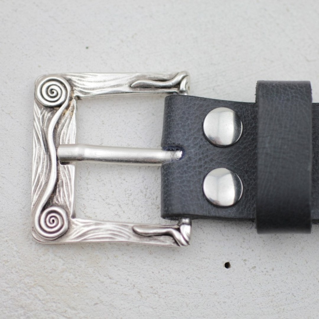 Square Belt Buckle, Boho Belt Buckle, Silver Belt Buckle, Modern Belt ...