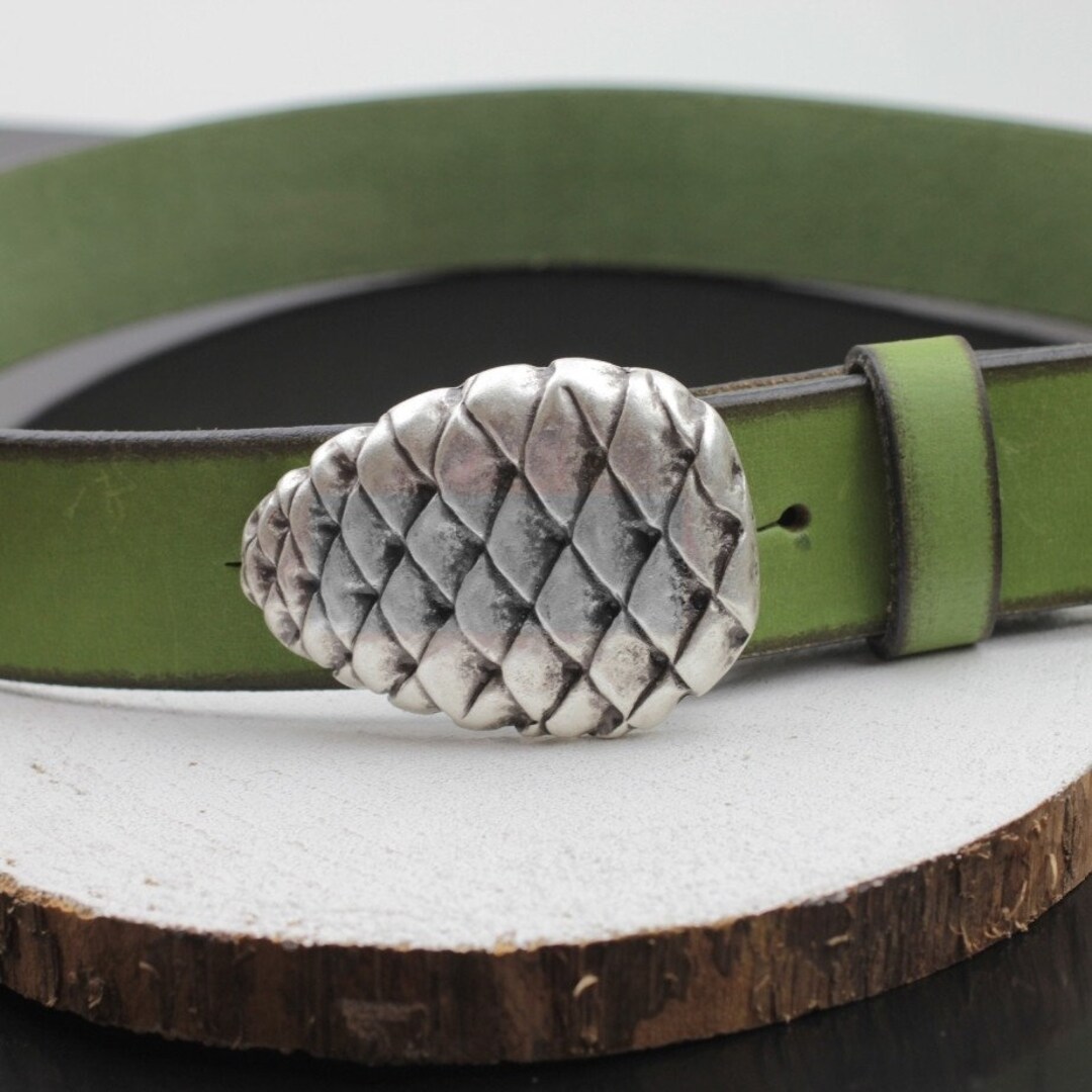Fir Cone Belt Buckle, Boho Belt Buckle, Silver Belt Buckle, Pine Cones ...
