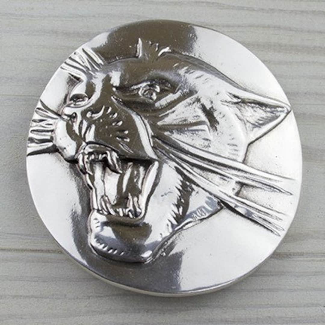 Panther Belt Buckle, Puma Belt Buckle, Animal Belt Buckle, Wild Belt ...