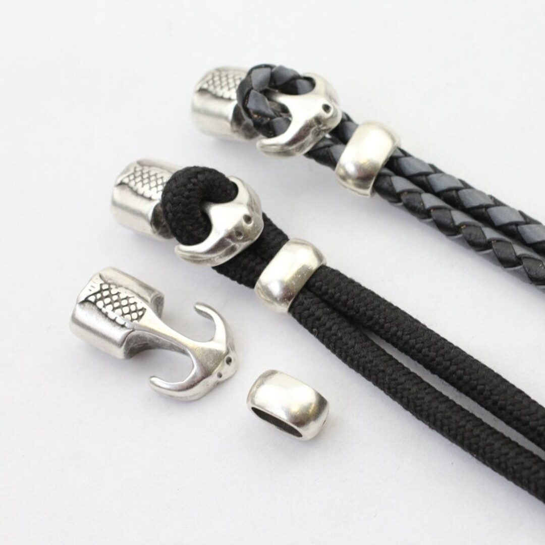 Shark Hook Clasp, Adjustable Anchor Bracelet Clasps, Fish Clasp for ...