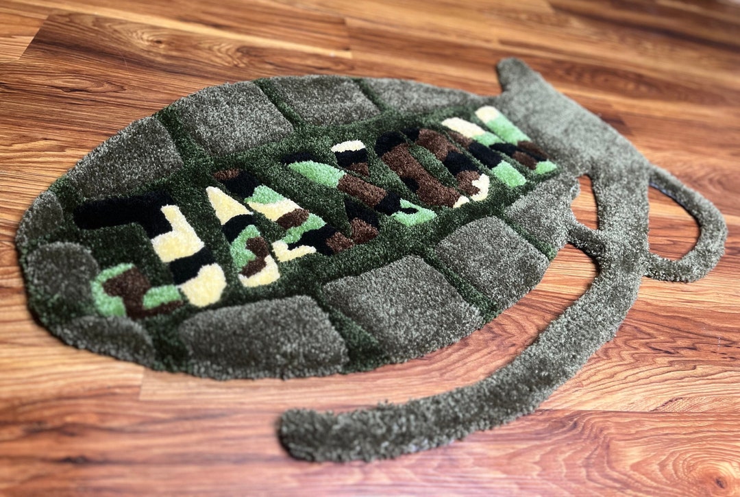 Call of Duty Grenade Rug - Etsy