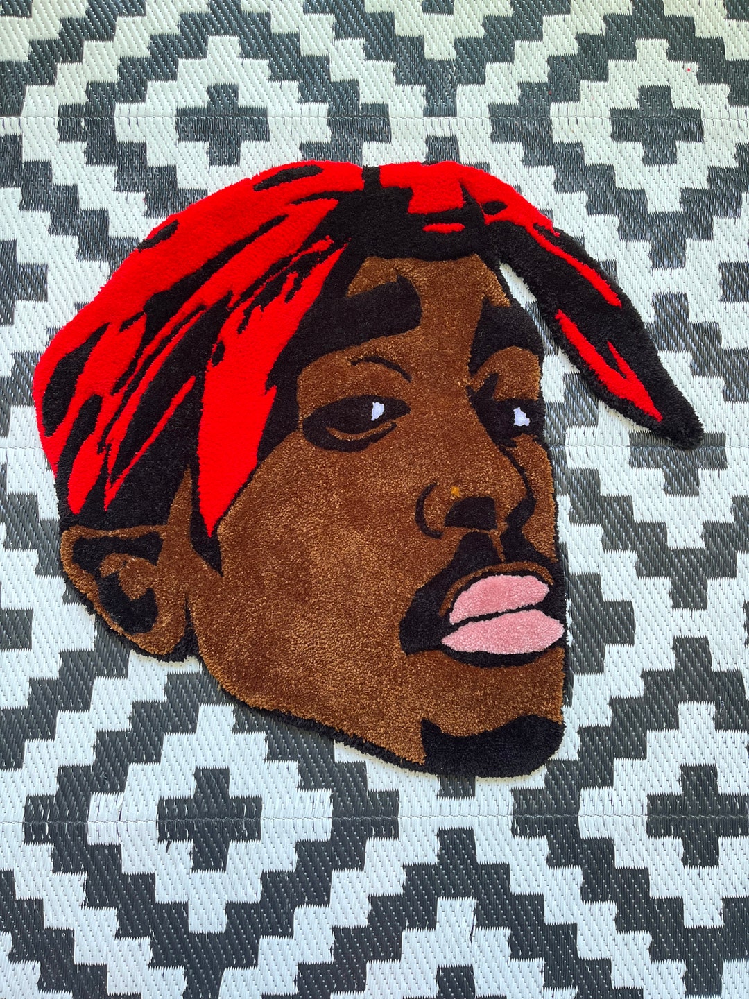 Tupac Rug - Etsy