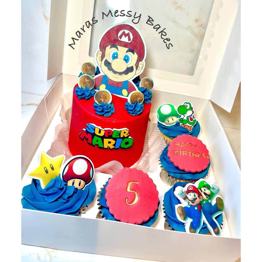 Super Mario … Edible Cake Decorations (edible Prints) - Etsy UK