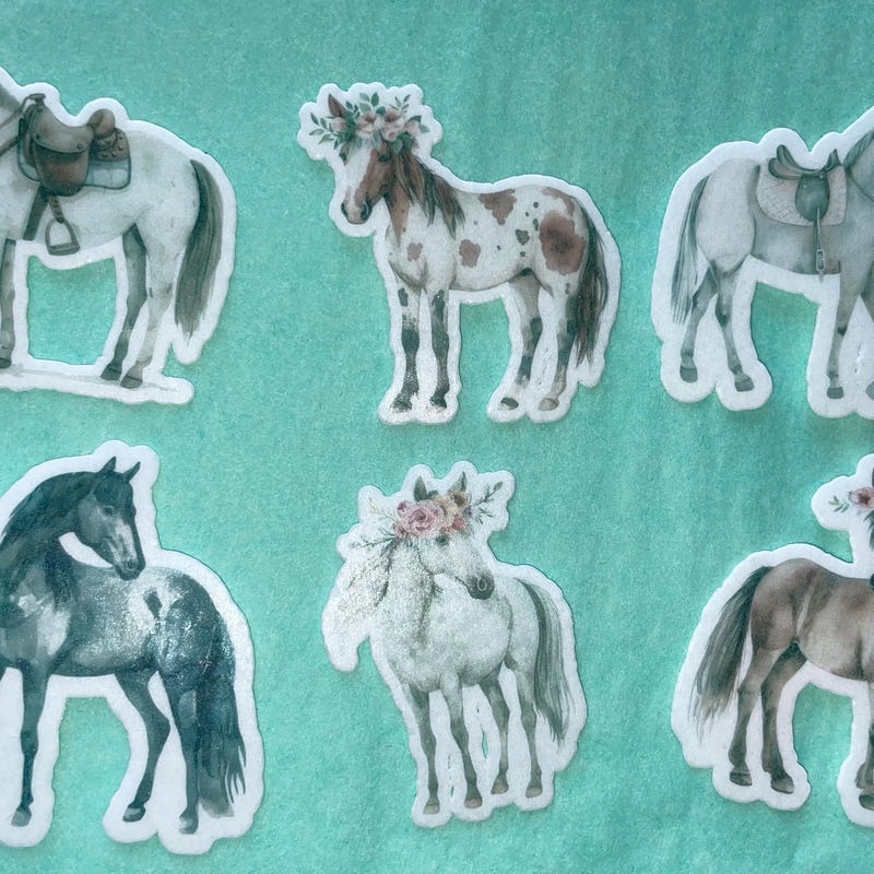 Edible Wafer Horse - Etsy UK