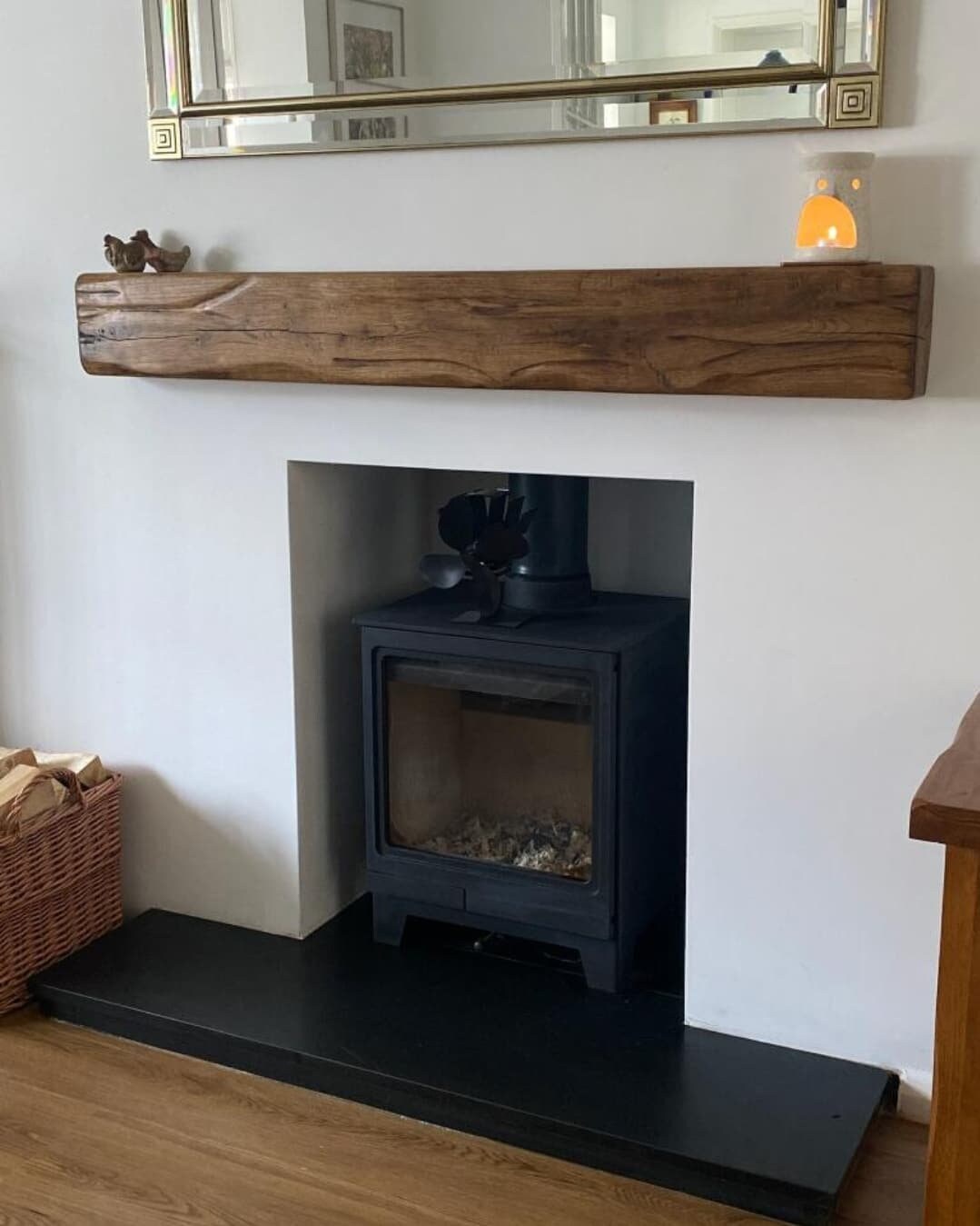 Beautiful Solid Oak Beams Fireplace Mantles Made to Oder - Etsy