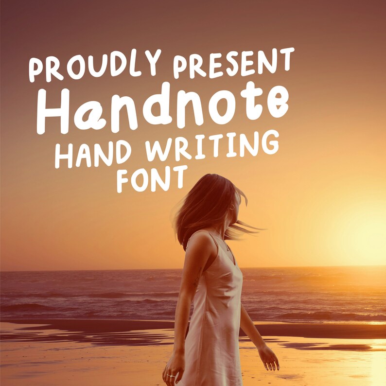 Realistic Handwritten Font for Digital Planner, Cute Font, iPad Font ...