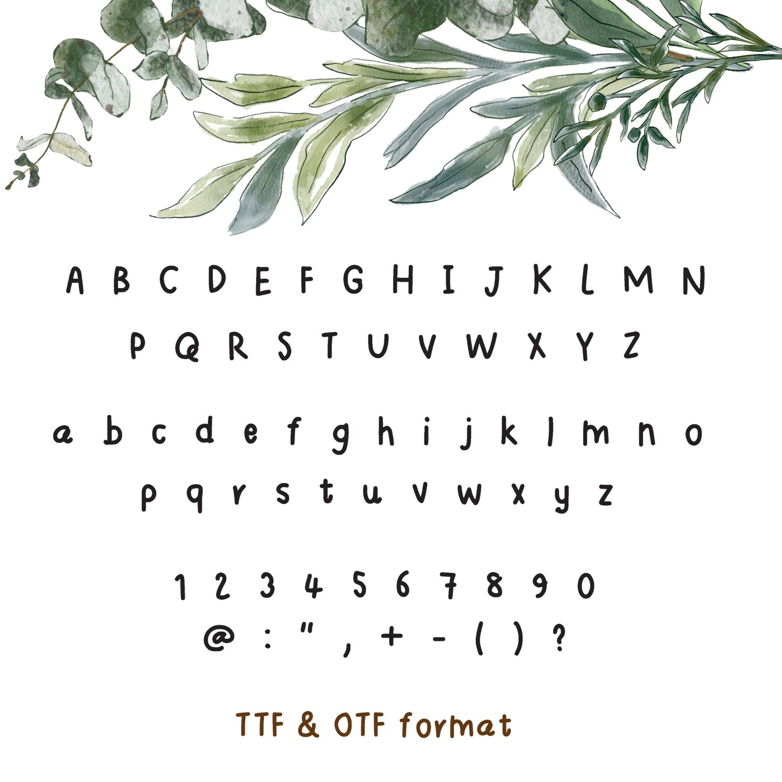 Realistic Handwritten Font for Digital Planner, Cute Font, iPad Font ...
