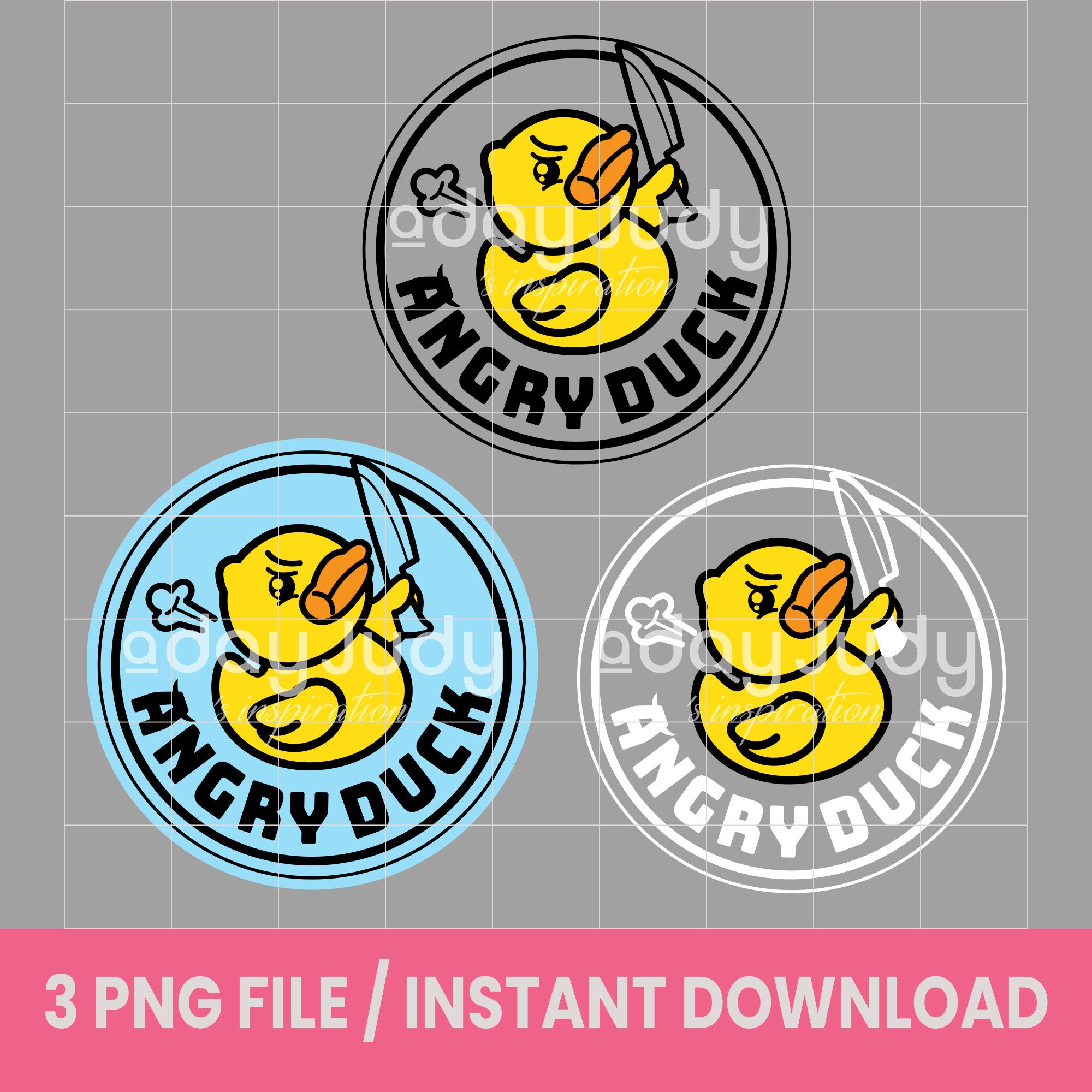 Angry Duck, Animal Chucky, Cute - Etsy